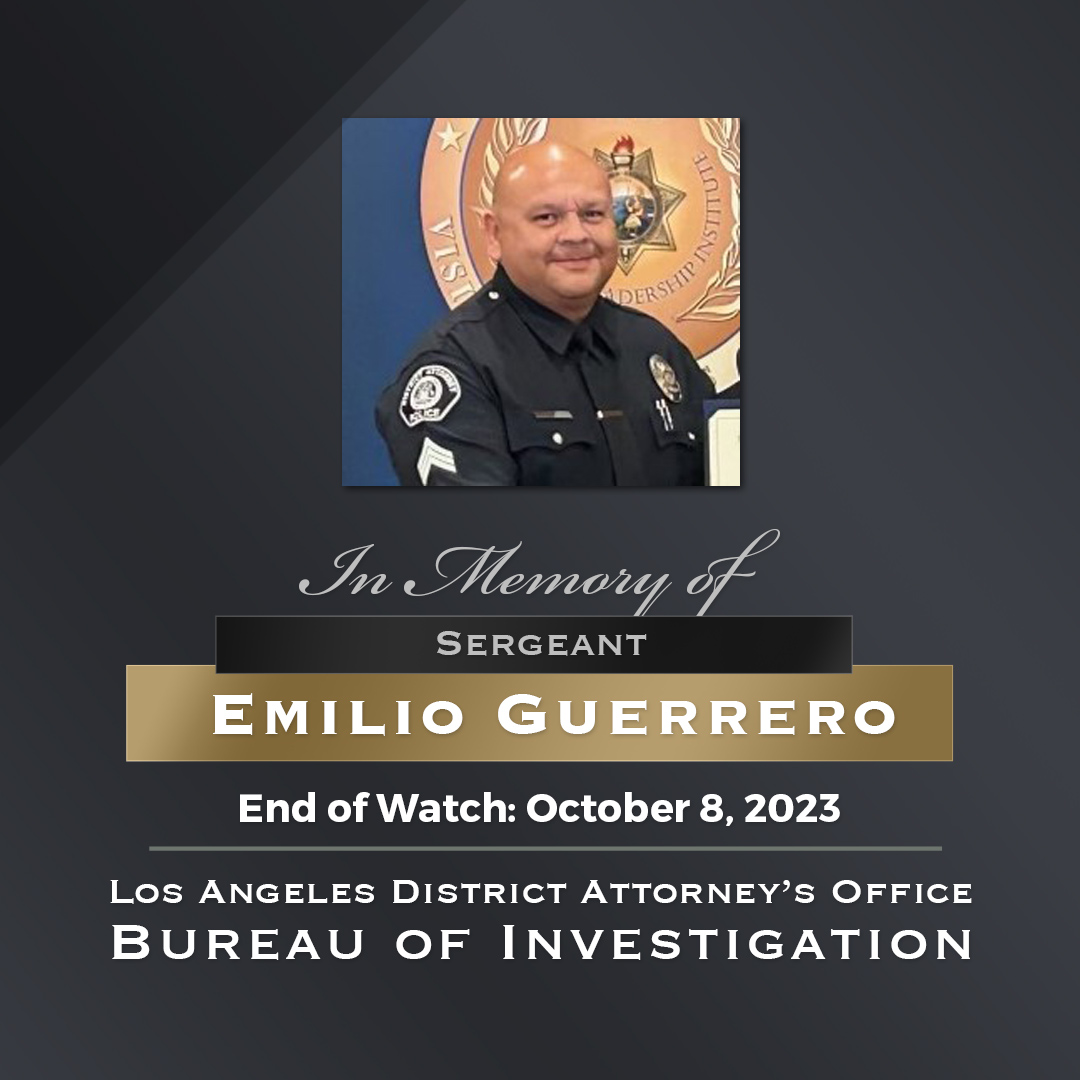 Sergeant Emilio Guerrero Memorial Fund - Star & Shield Foundation